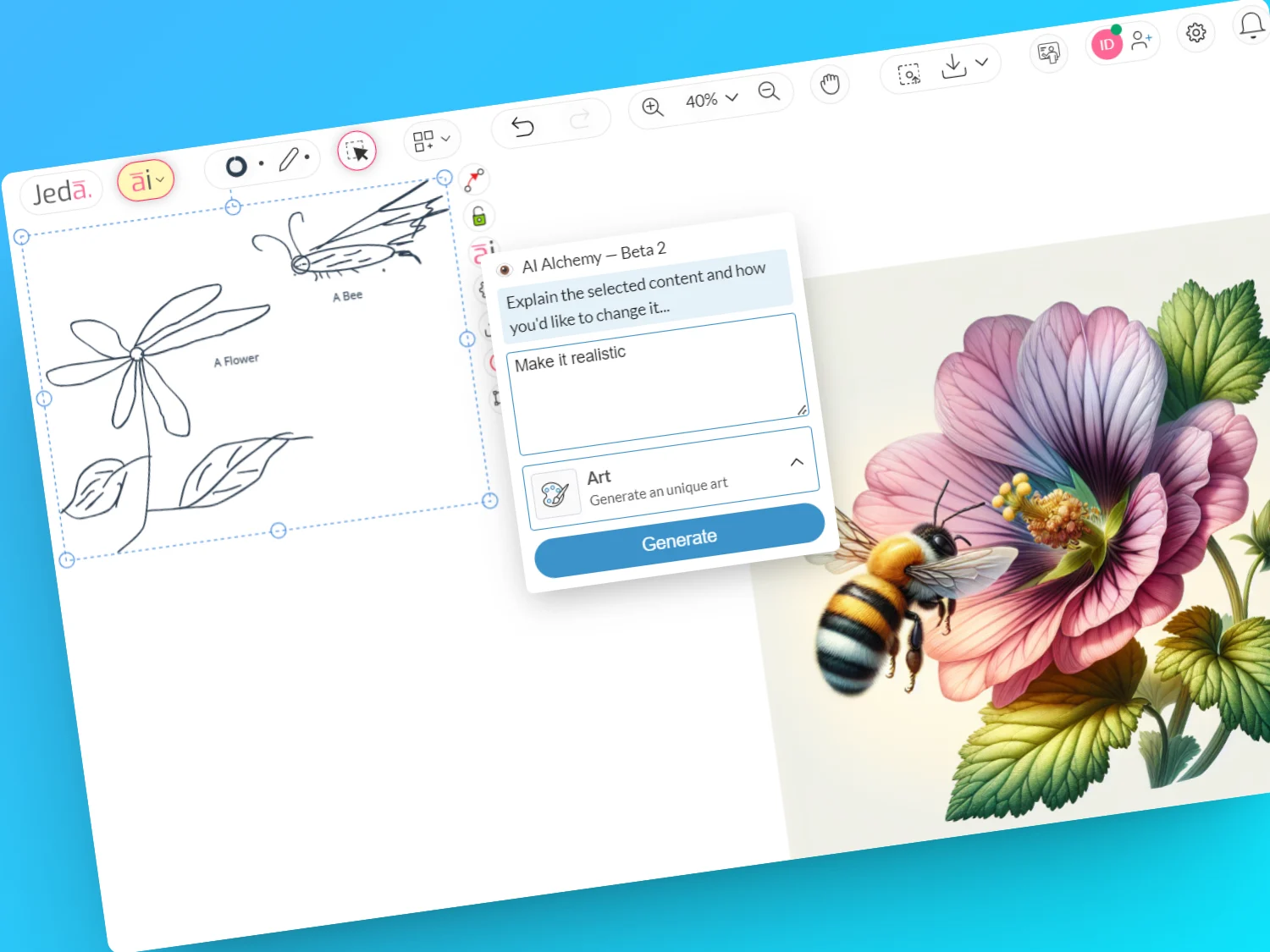 Multimodal Generative Visual AI Workspace: Visualize, Collaborate ...